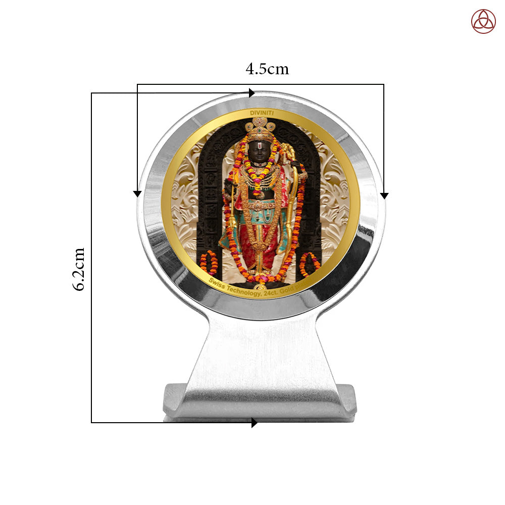 Ram Lalla with Arch | Divine Lord Ram Car Dashboard & Tabletop Photo F ...