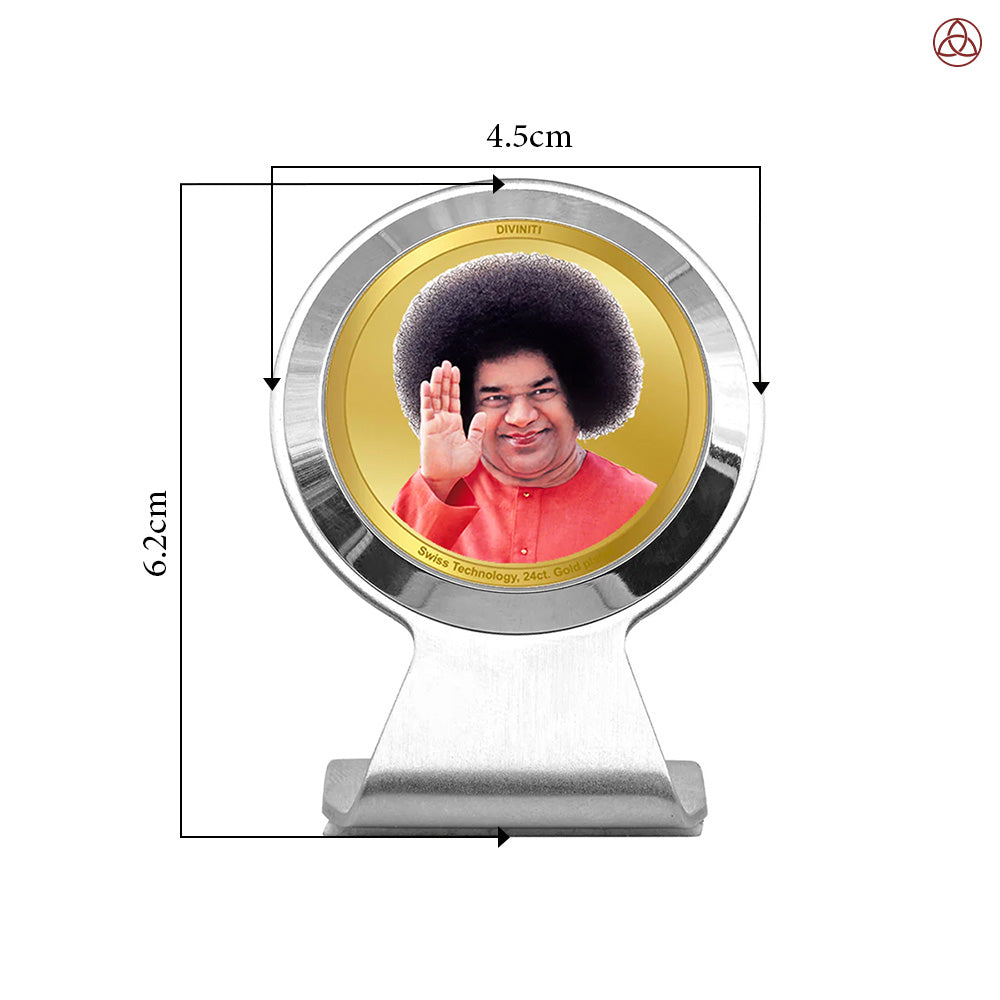 Satya Sai Baba | Divine Sai Baba Car Dashboard & Tabletop Photo Frame ...