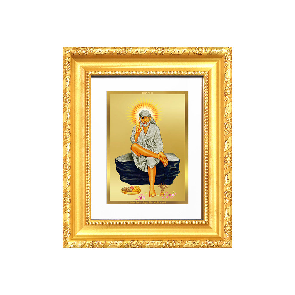 Sai Baba of Shirdi | Saint of Faith & Compassion Wall & Tabletop Frame ...