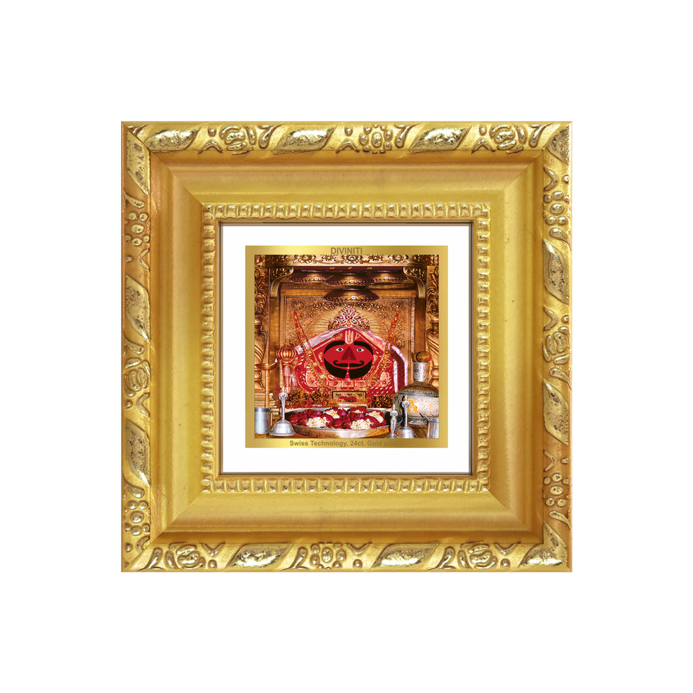 Salasar Balaji | Lord Hanuman of Salasar Dham Tabletop Frame in 24K Go ...