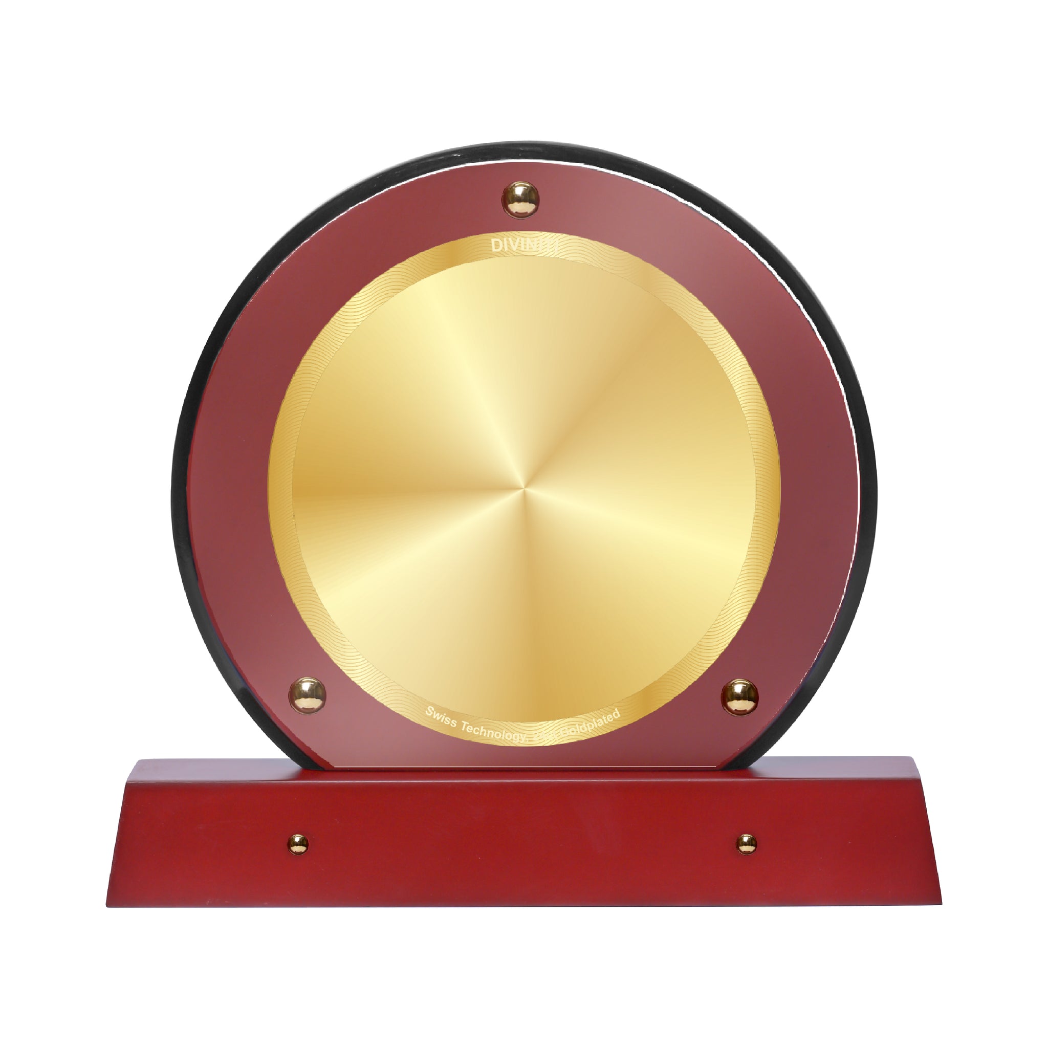 Diviniti 24K Gold Plated MDF Trophy Gift For Home & Office Decor| Cong